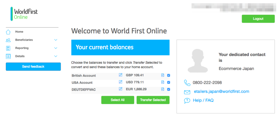 Worldfirst（ワールドファースト）の口座仮説方法、ログイン方法 | Eプロ